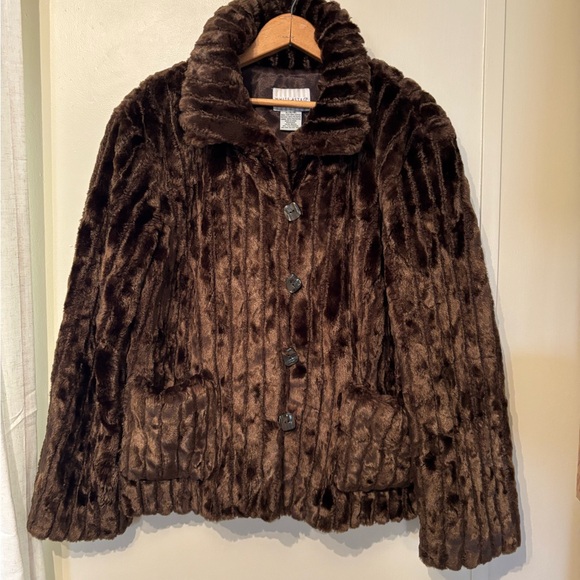 White Stag | Jackets & Coats | White Stag Luxurious Brown Faux Fur ...
